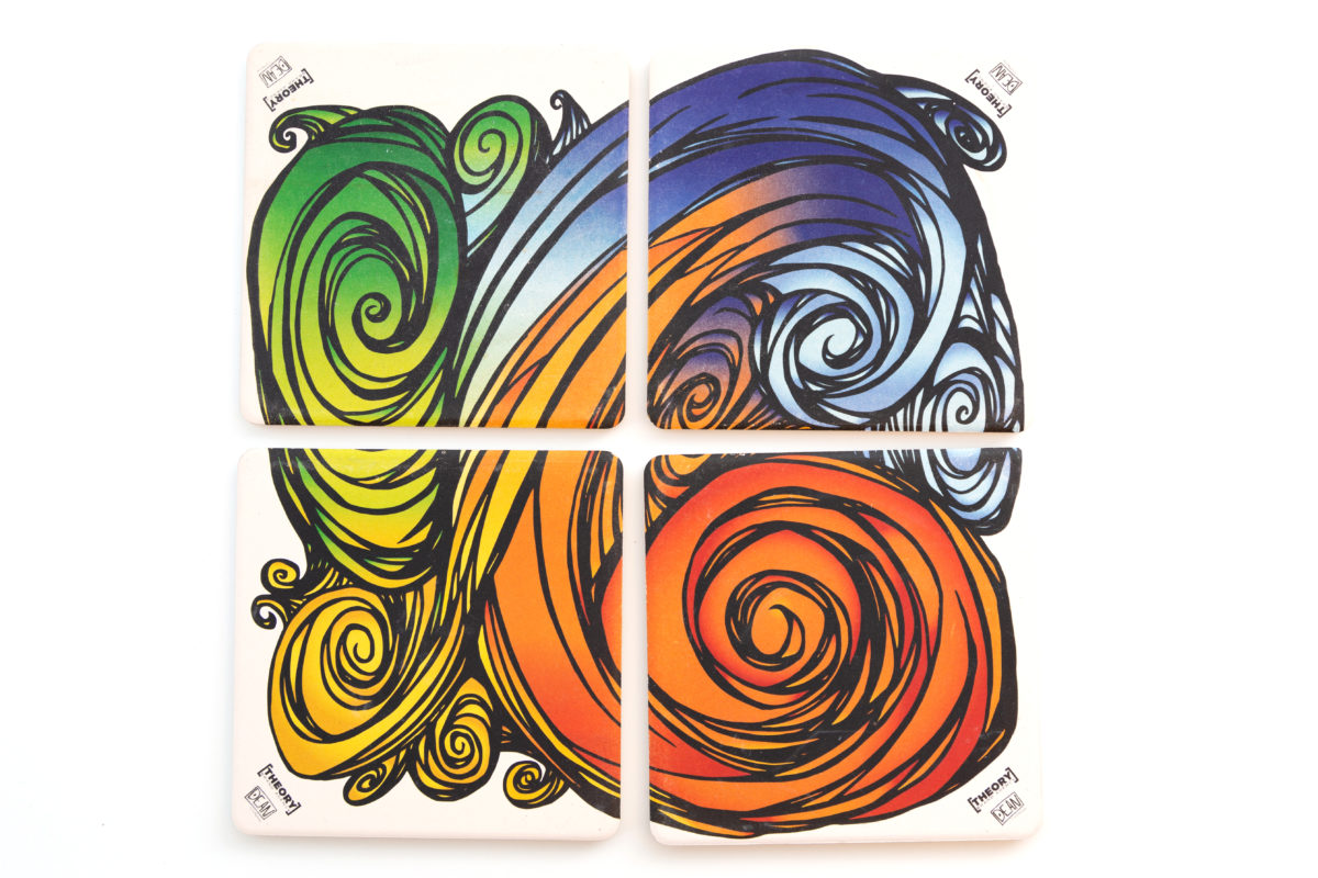 SWIRL ART • AWARD-WINNING SELF PROMO • Theory Brand Agency