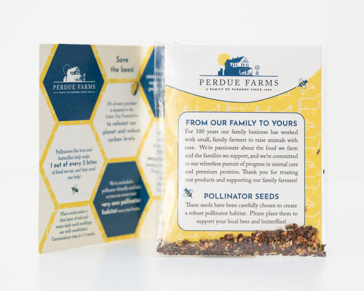 PERDUE FARMS - CUSTOM SEED PACKETS • Theory Brand Agency